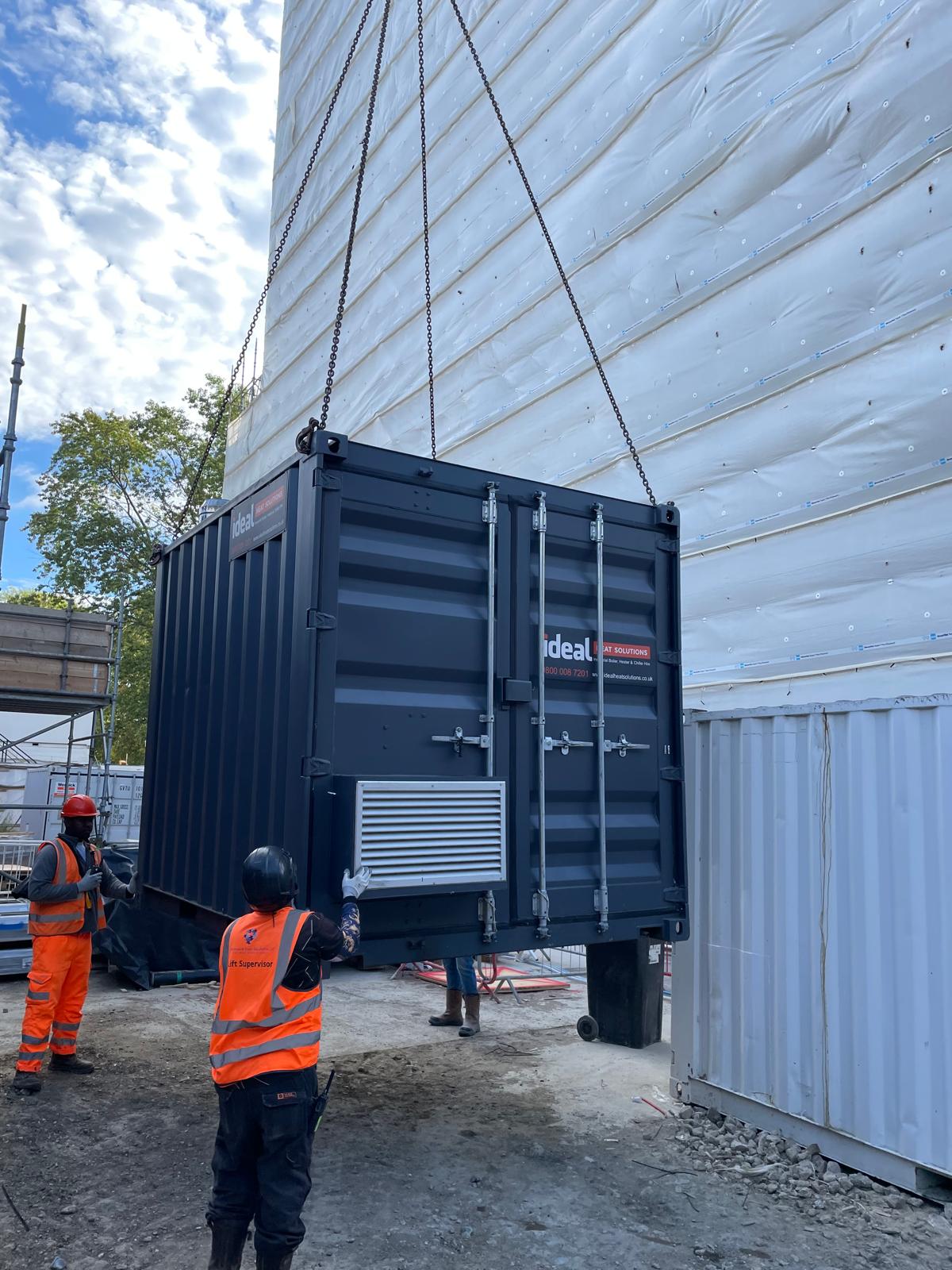 Temporary Boiler Hire Solution for Construction in London